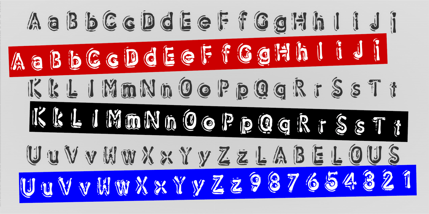 Backdrop Regular Font Style by Harold's Fonts | Font Bros