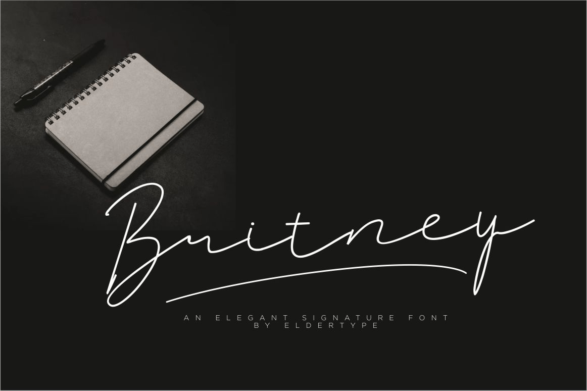 Britney Font Family by Eldertype Studio | Font Bros