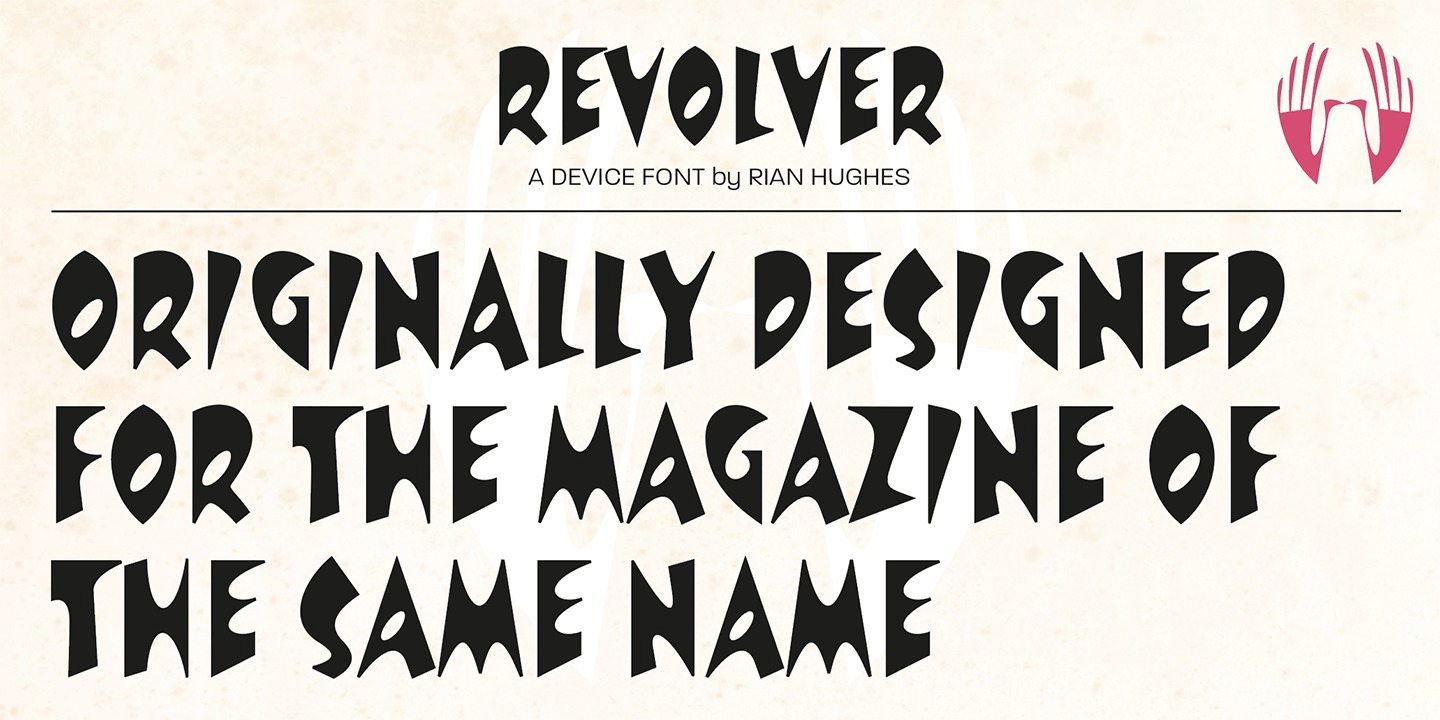 Revolver Font Family by Device | Font Bros