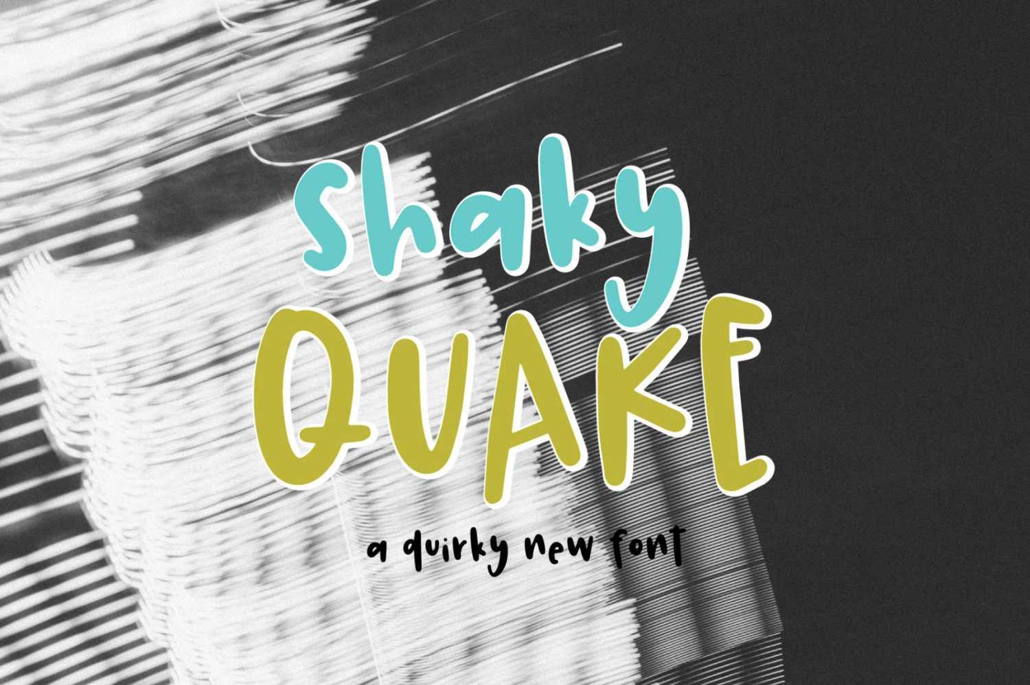 Shaky Quake Font Family by On The Spot Studio | Font Bros