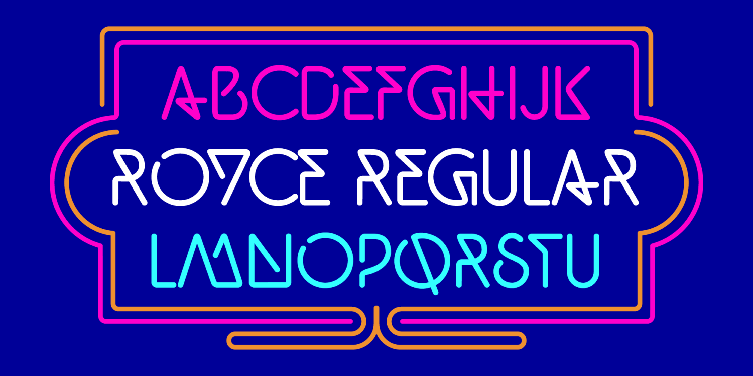 Royce Regular Font Style by Fontalicious | Font Bros