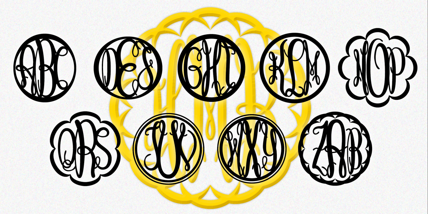 Keepsake Monograms Font Family by Harold's Fonts | Font Bros