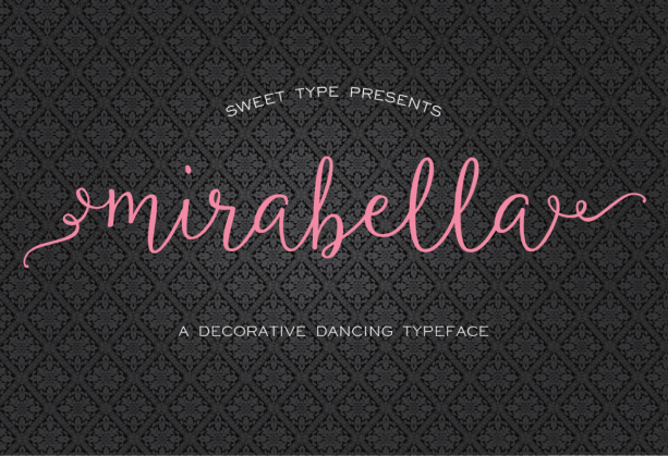 Mirabella Font Family by Emily Spadoni | Font Bros