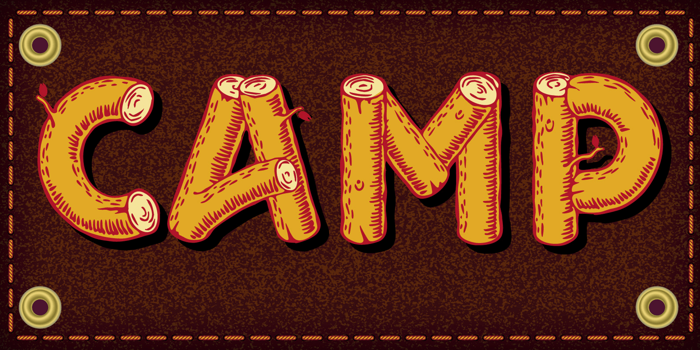 Camp Font Family by Pelavin Fonts | Font Bros