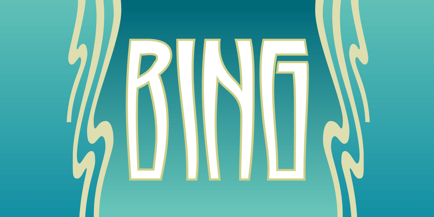 Bing Font Style by Pelavin Fonts | Font Bros