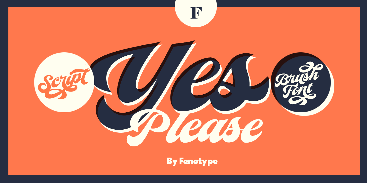Yes Script Font Family by Fenotype | Font Bros