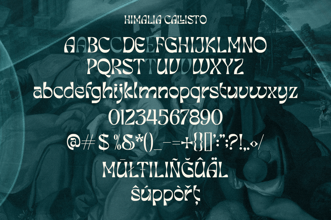 Himalia Callisto Font Family by Dora Typefoundry | Font Bros