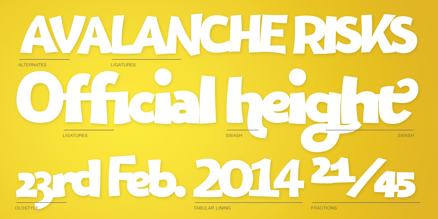 Bangbang Font Family by Typogama | Font Bros