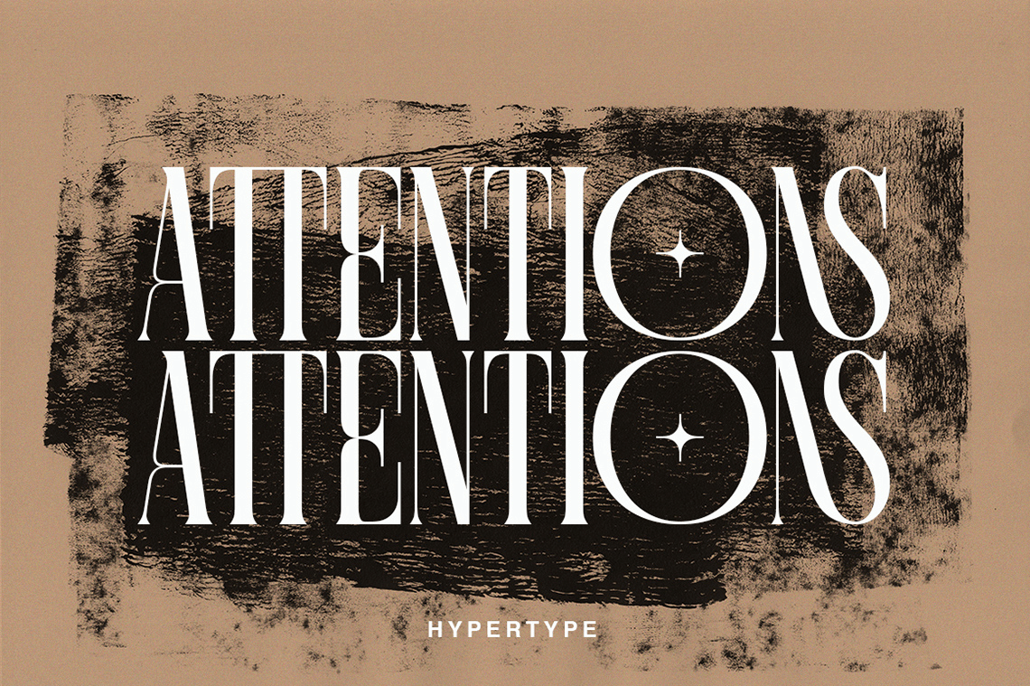 Hypertype Font Family by Fargun Studio | Font Bros