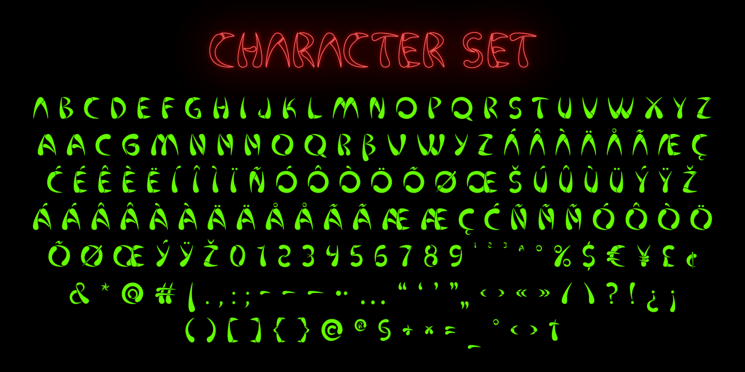 Alien UFO Font Family by Gravitype | Font Bros