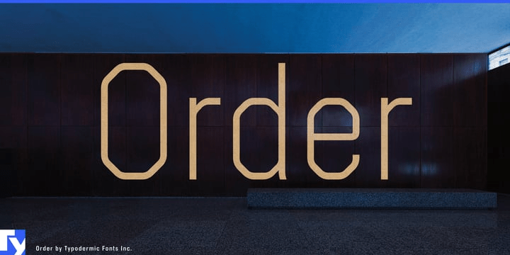 Order Font Family by Typodermic | Font Bros