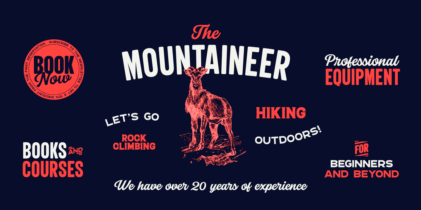 Explorer Font Family by Fenotype | Font Bros