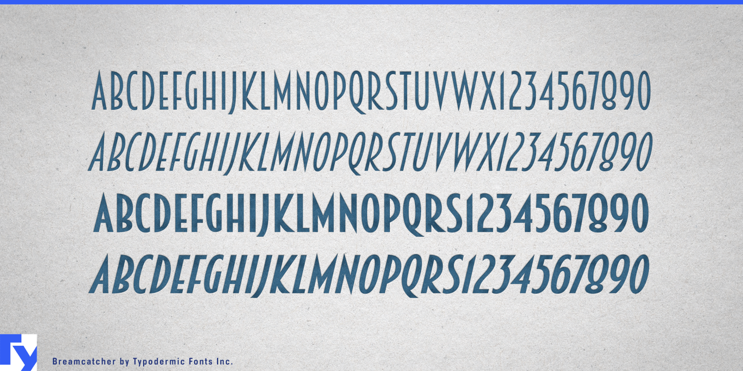Breamcatcher Font Family by Typodermic | Font Bros