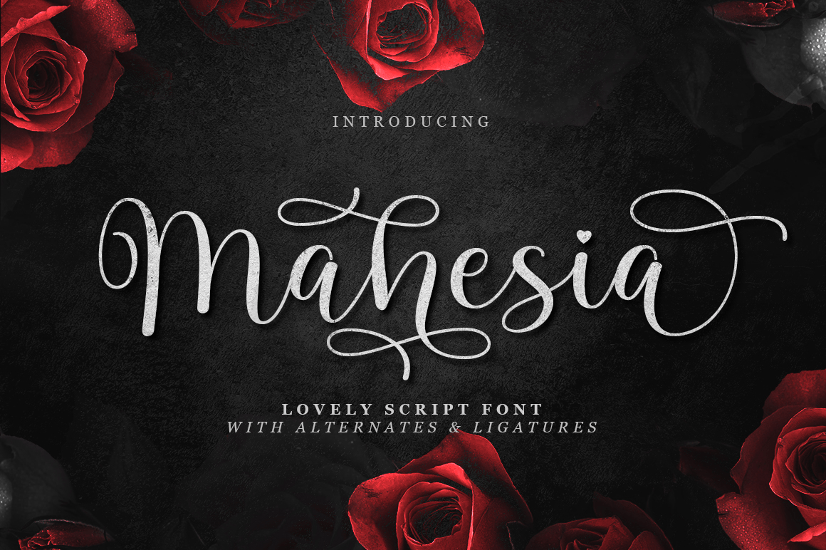 Mahesia Script Font Family by Fargun Studio | Font Bros