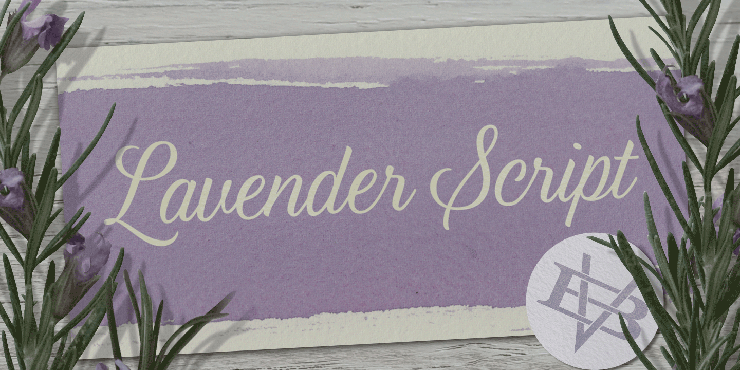 Lavender Script Font Family by Jess Latham | Font Bros