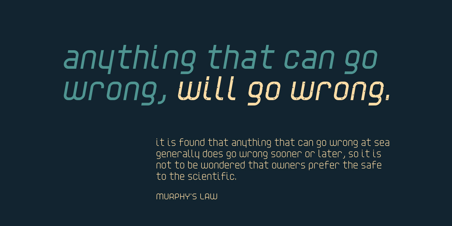 YWFT Unisect Font Family by YouWorkForThem | Font Bros