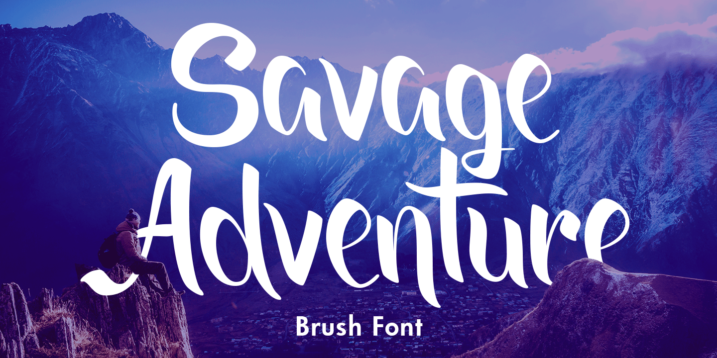 Savage Adventure Font Family by Pedro Teixeira Type Foundry | Font Bros