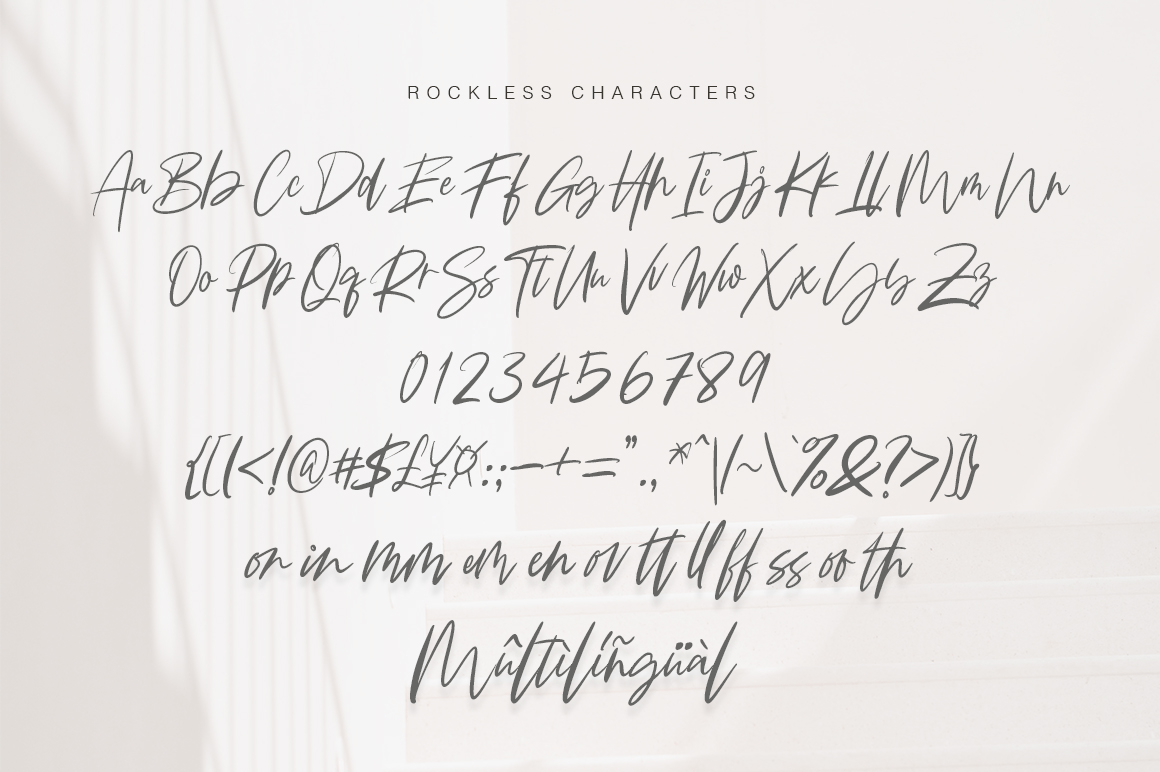 Rockless Font Family by Fargun Studio | Font Bros