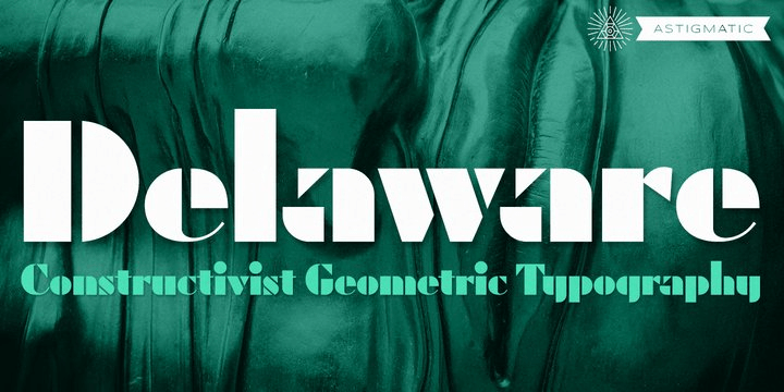 Delaware Pro Font Family by Astigmatic One Eye | Font Bros