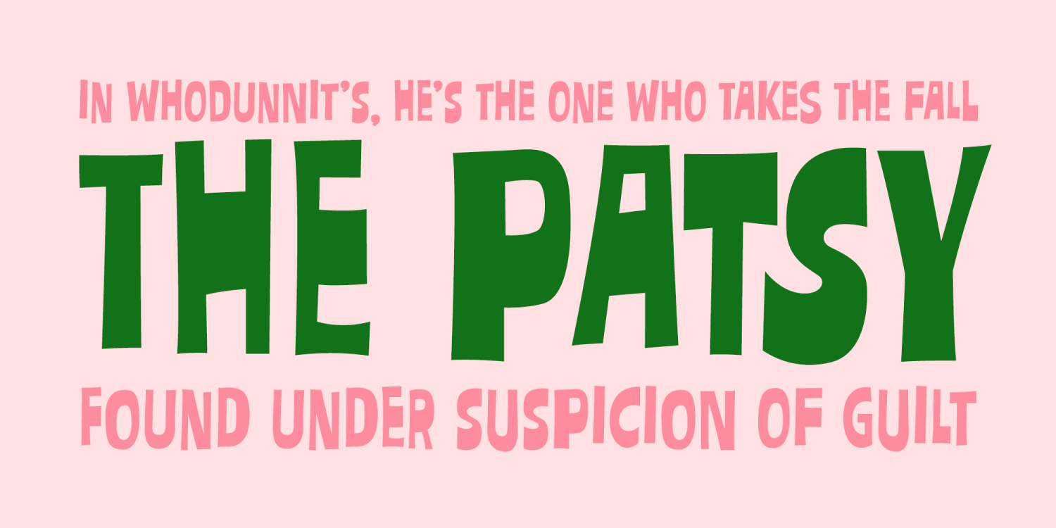 Patsy PB Font Family by Pink Broccoli | Font Bros