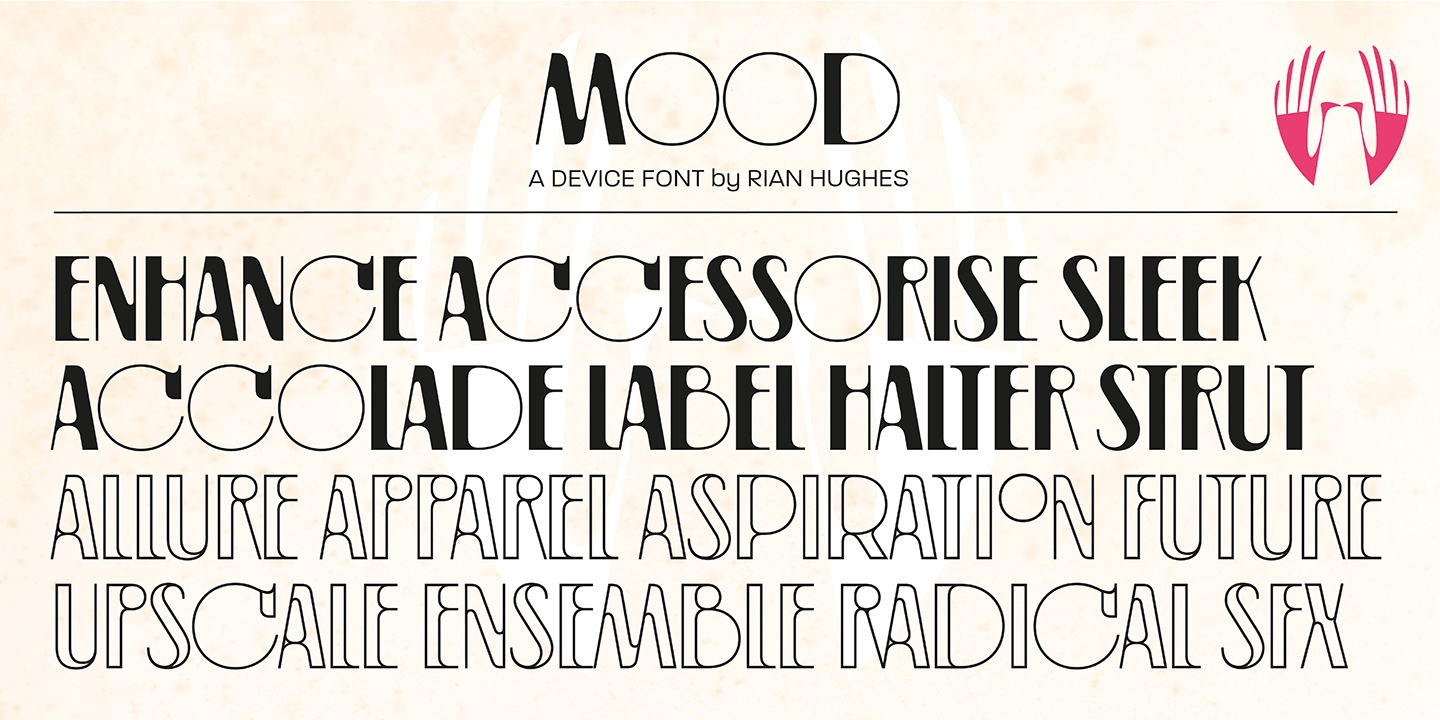 Mood Font Family by Device | Font Bros