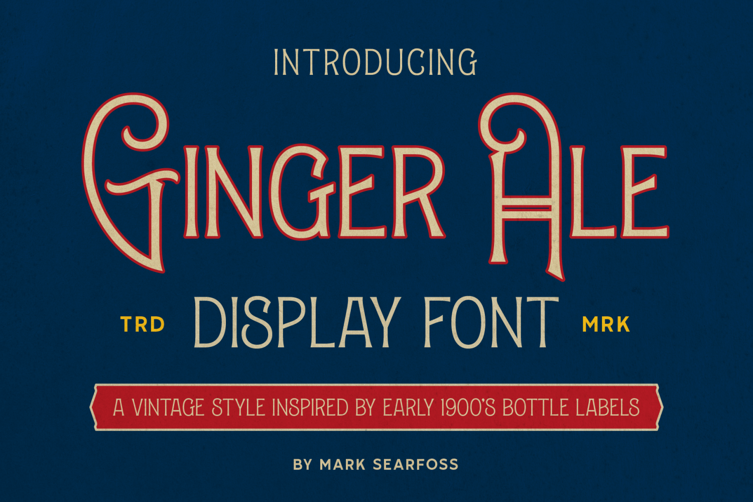 Ginger Ale Font Family by Searfoss Design | Font Bros