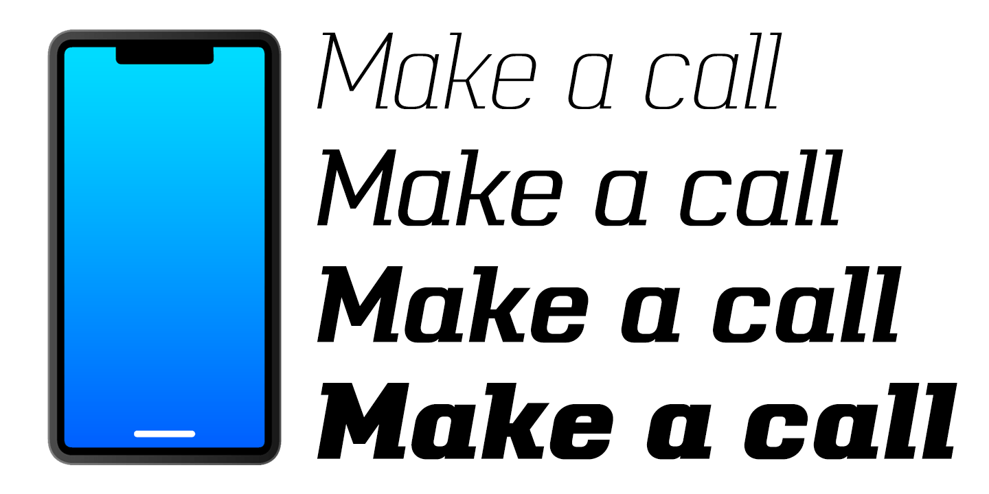 Telephone Font Family by K-Type | Font Bros