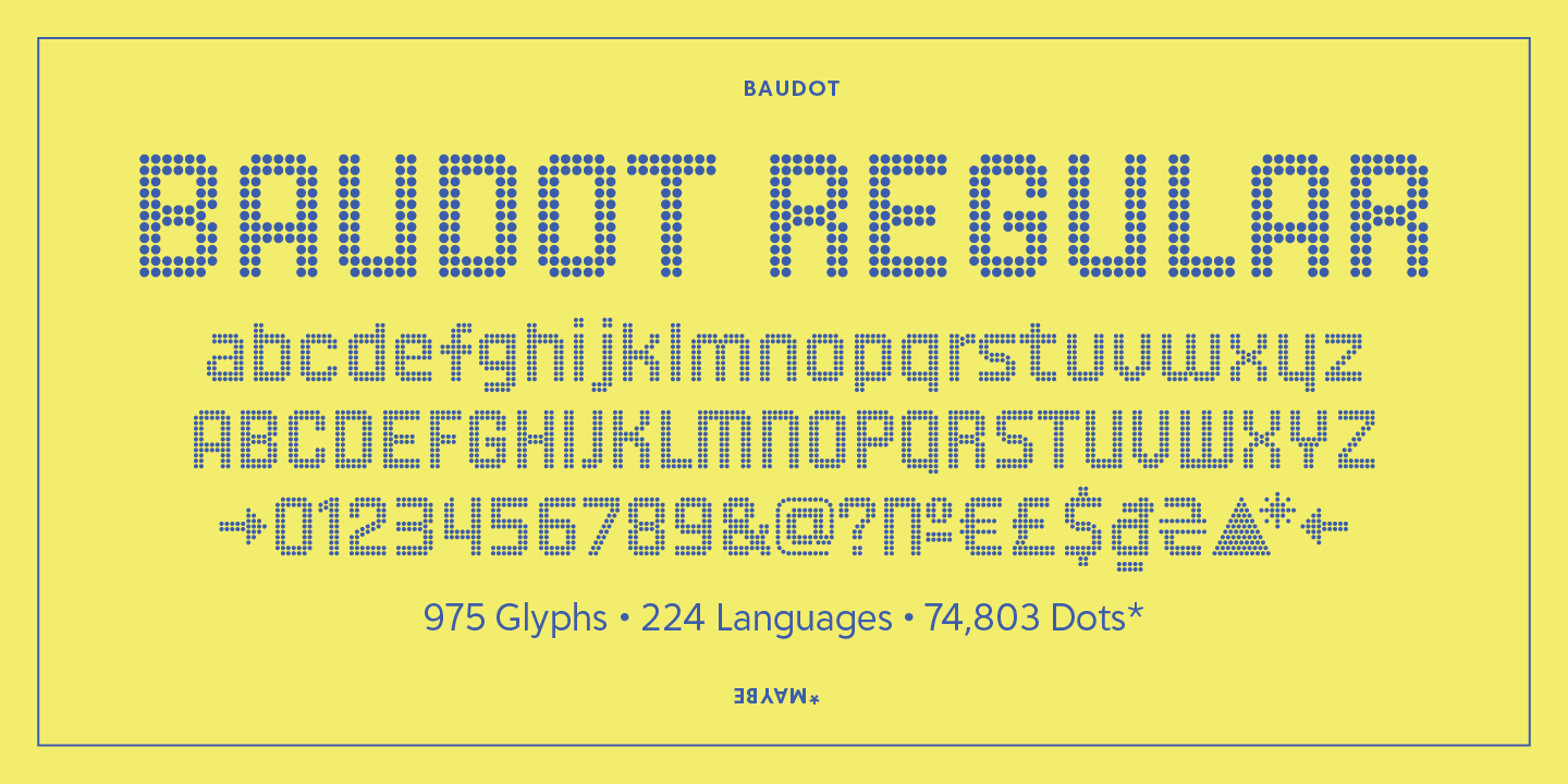 Baudot Font Family by Delve Fonts | Font Bros