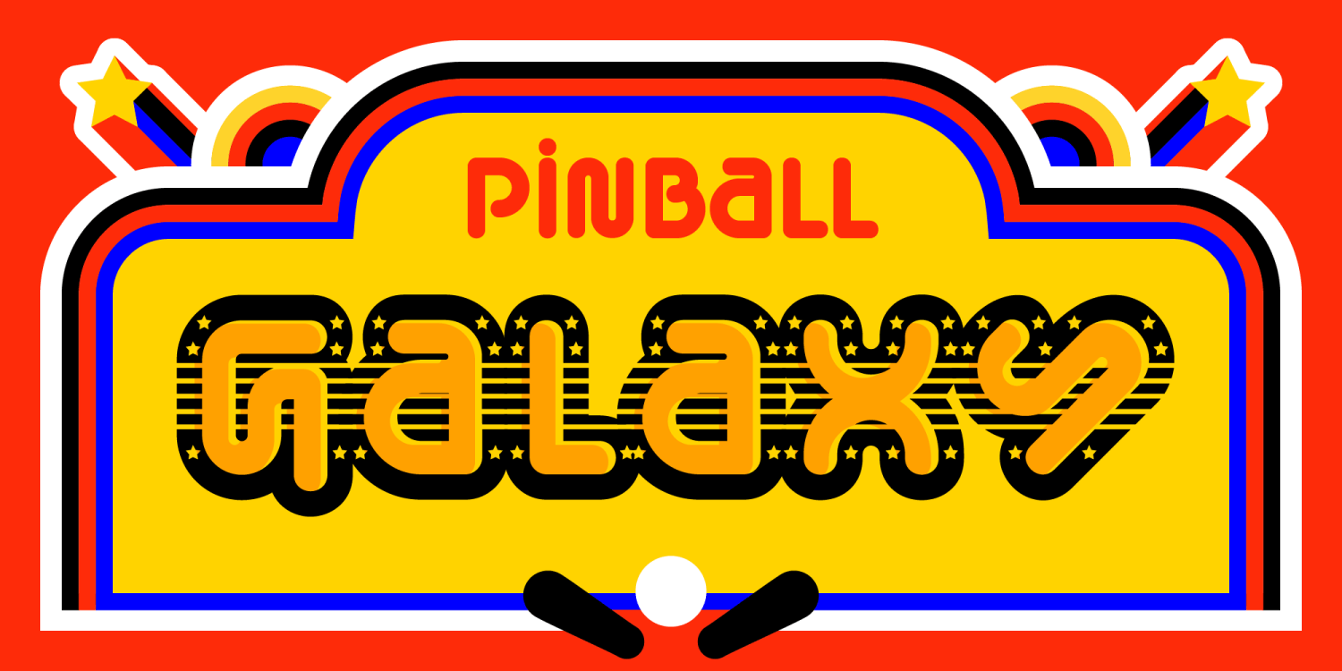 Pinball Galaxy Font Style by Fontalicious | Font Bros