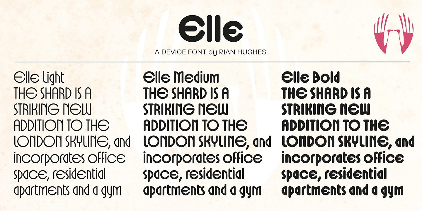 Elle Font Family by Device | Font Bros