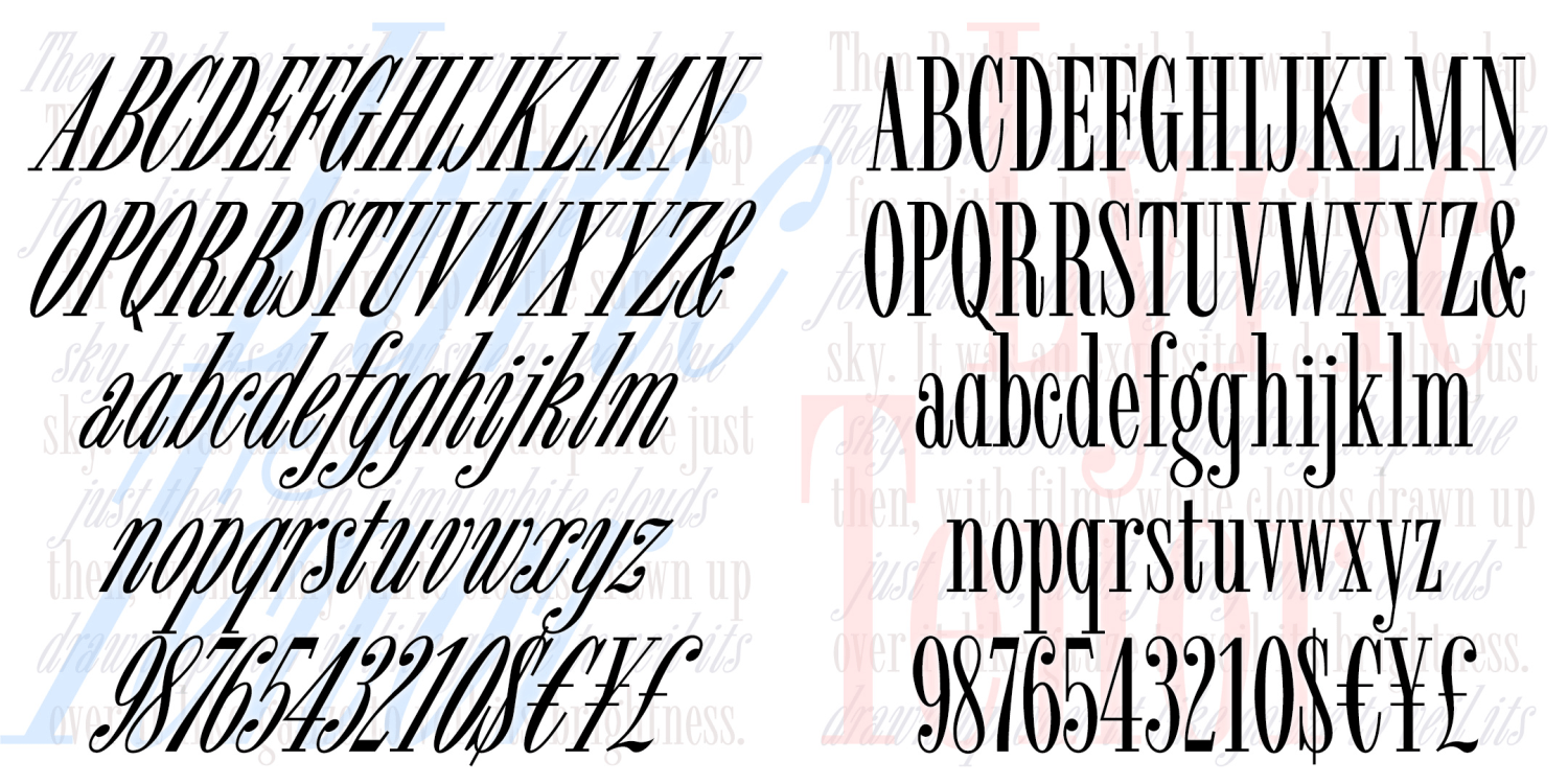 Lyric Tenor Font Family by Harold's Fonts | Font Bros