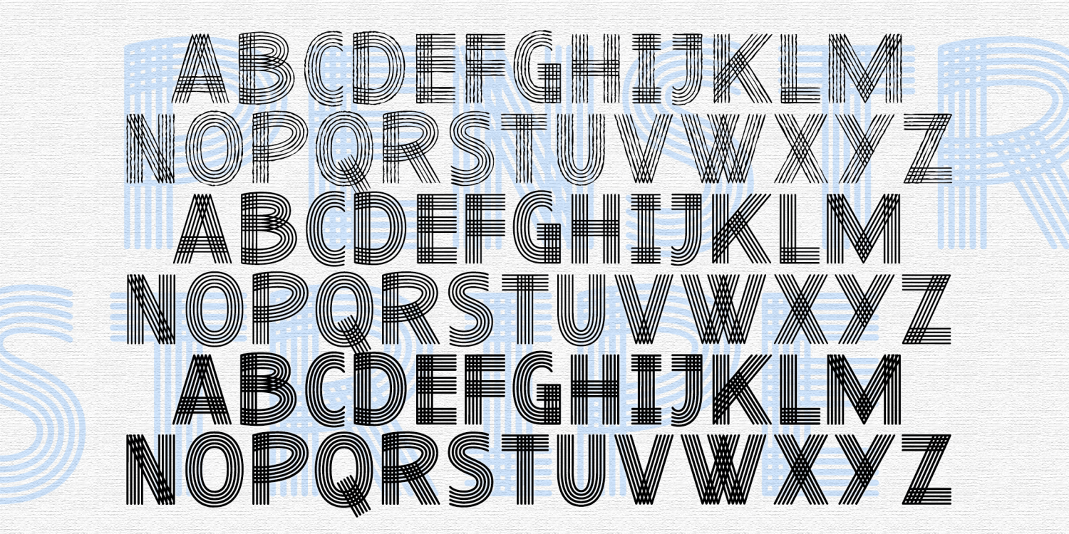 Penstripe Font Family by Harold's Fonts | Font Bros