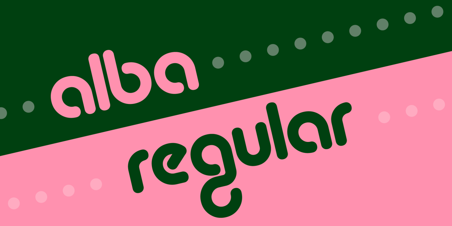 Alba Regular Font Style by Fontalicious | Font Bros