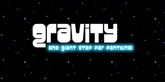 Gravity Font Family by Fontalicious | Font Bros