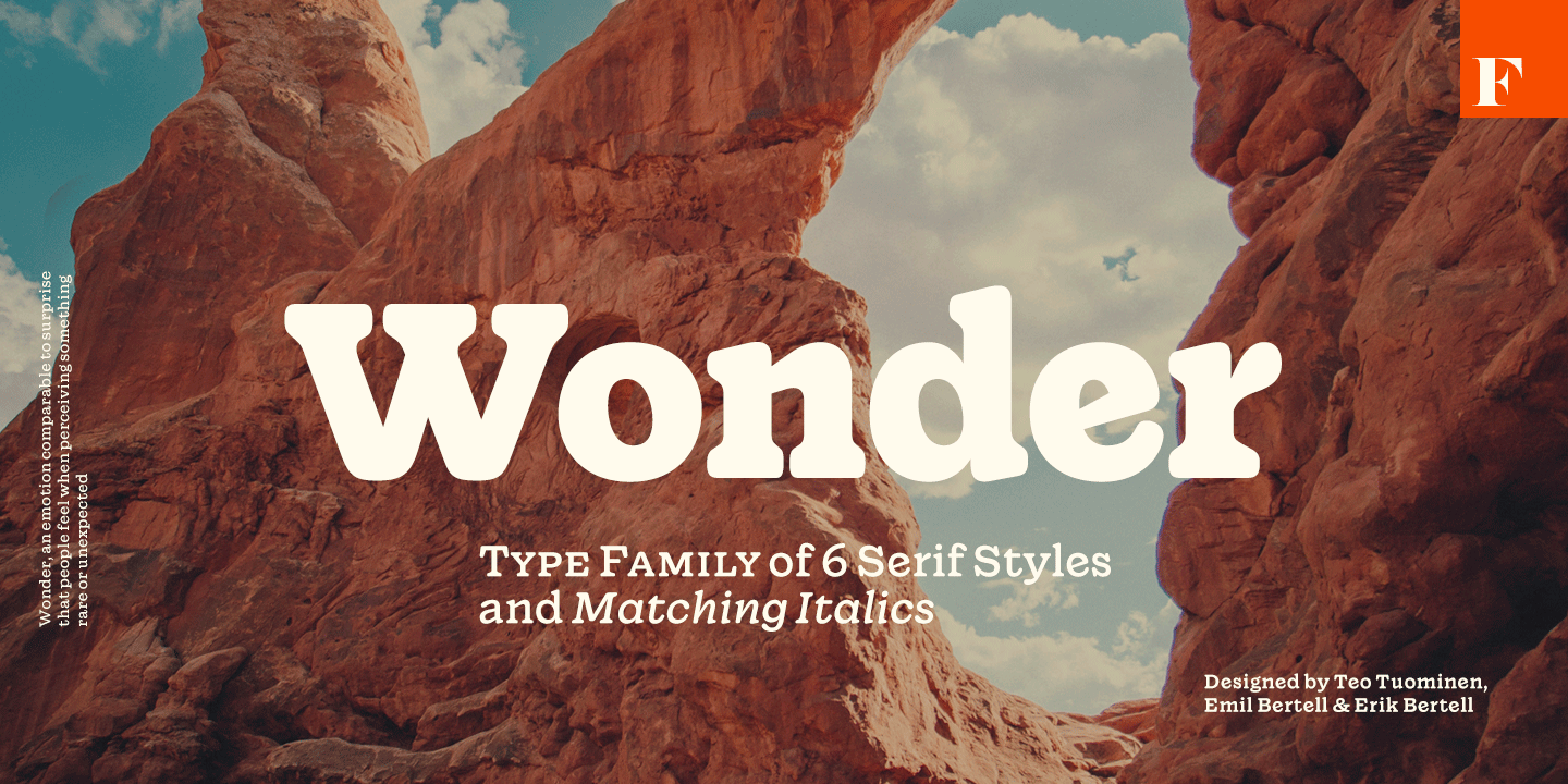 Wonder Font Family by Fenotype | Font Bros