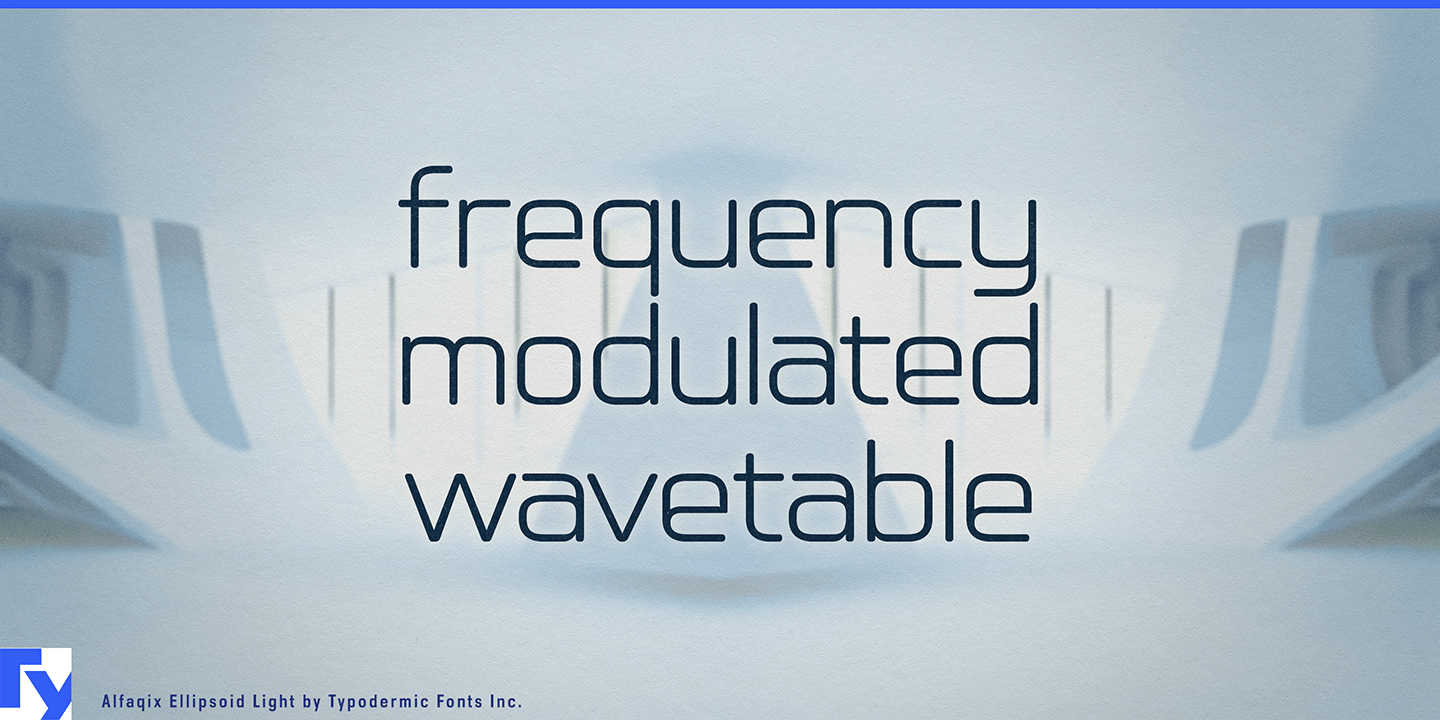 Alfaqix Ellipsoid Font Family by Typodermic | Font Bros