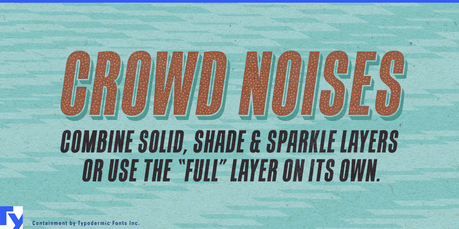 Containment Font Family by Typodermic | Font Bros