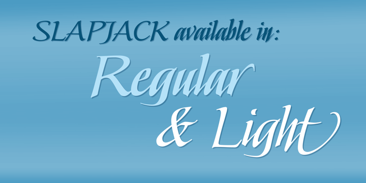 Slapjack Font Family by Stephen Rapp | Font Bros