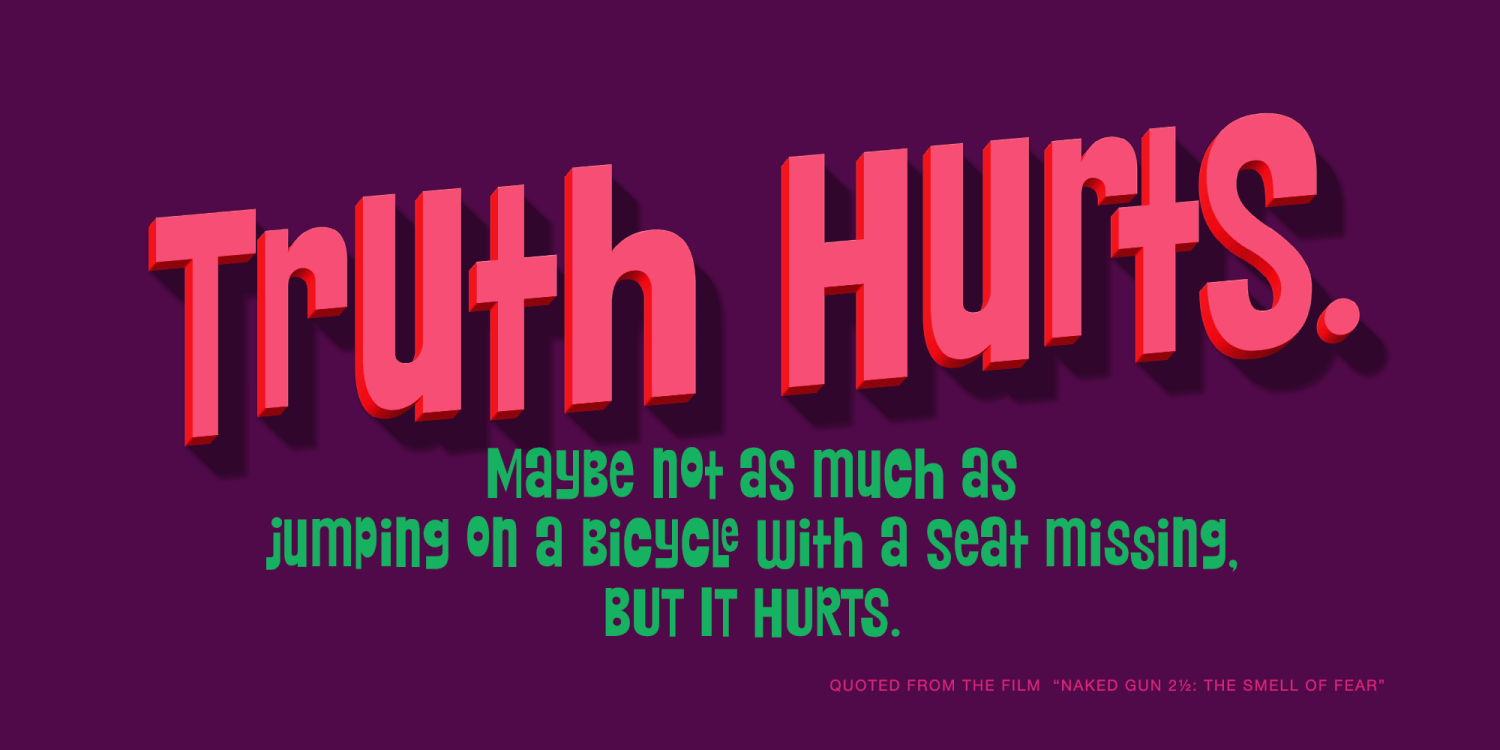 Ridiculous Font Family by Pink Broccoli | Font Bros