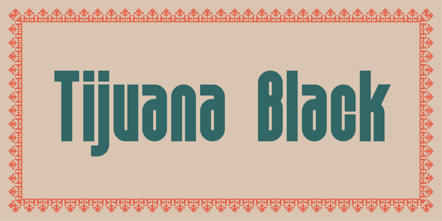 Tijuana Font Family by Fontalicious | Font Bros