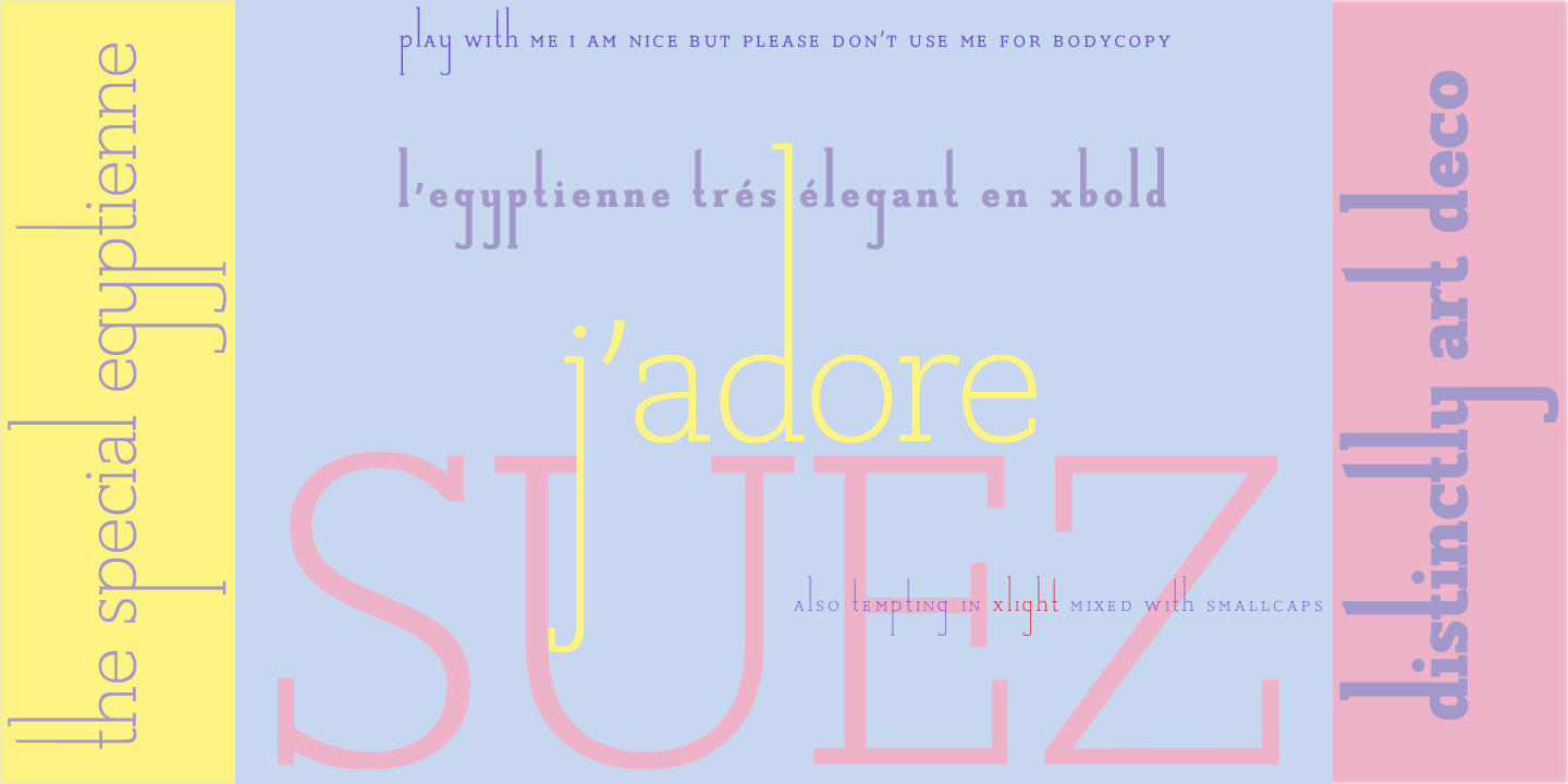 Suez Font Family by Wiescher Design | Font Bros