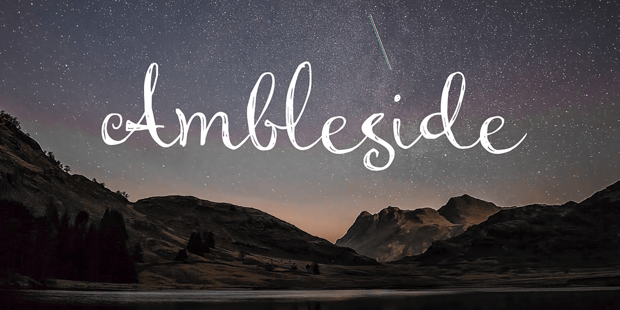 Teacup Closed Font Style by Hanoded | Font Bros