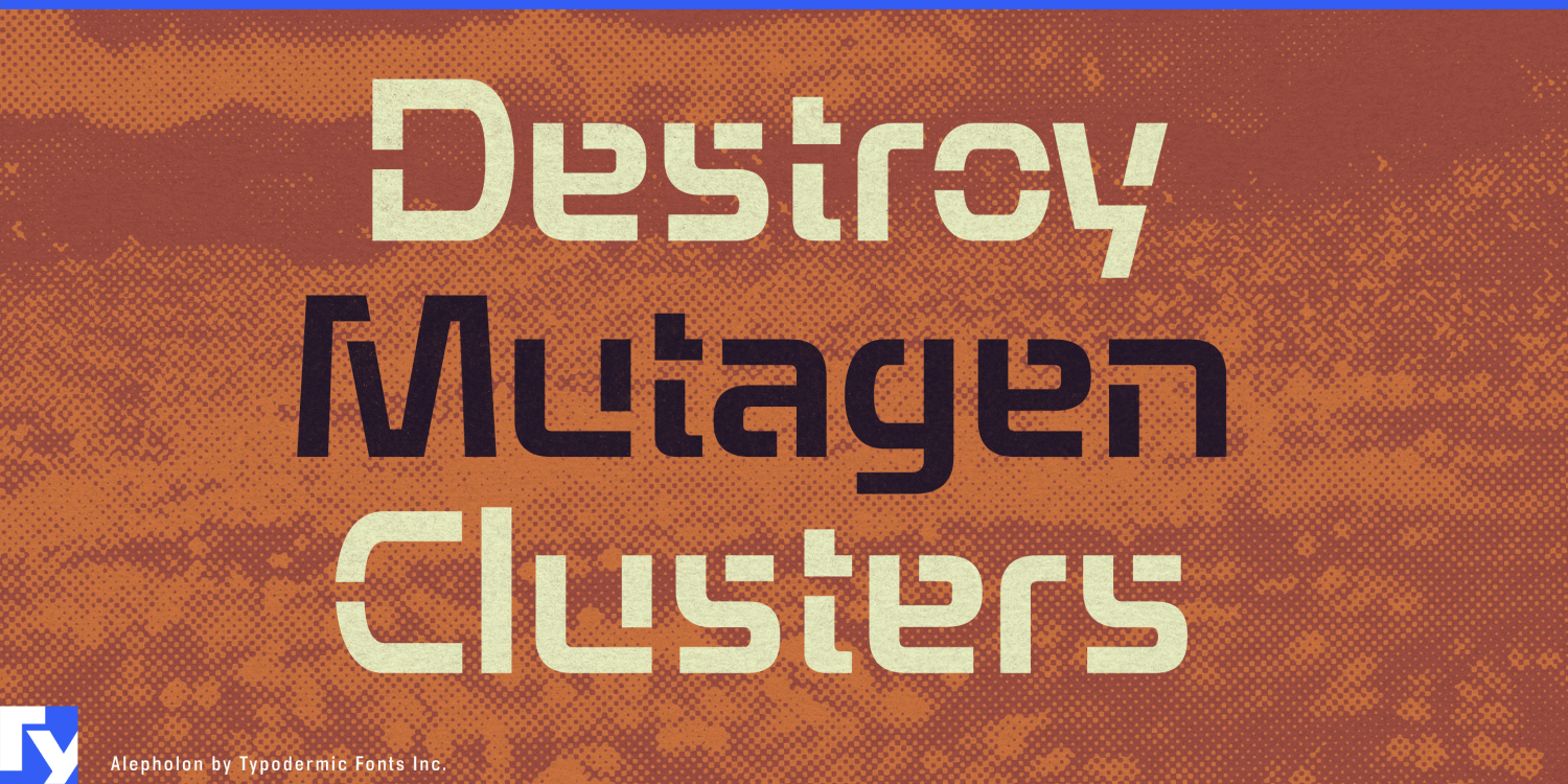 Alepholon Font Family by Typodermic | Font Bros