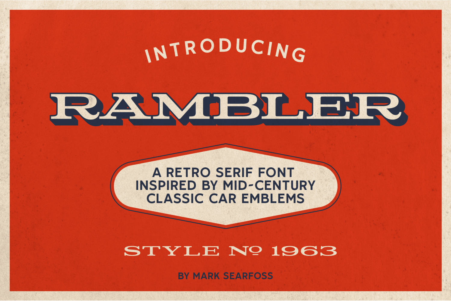 Rambler Font Family by Searfoss Design | Font Bros