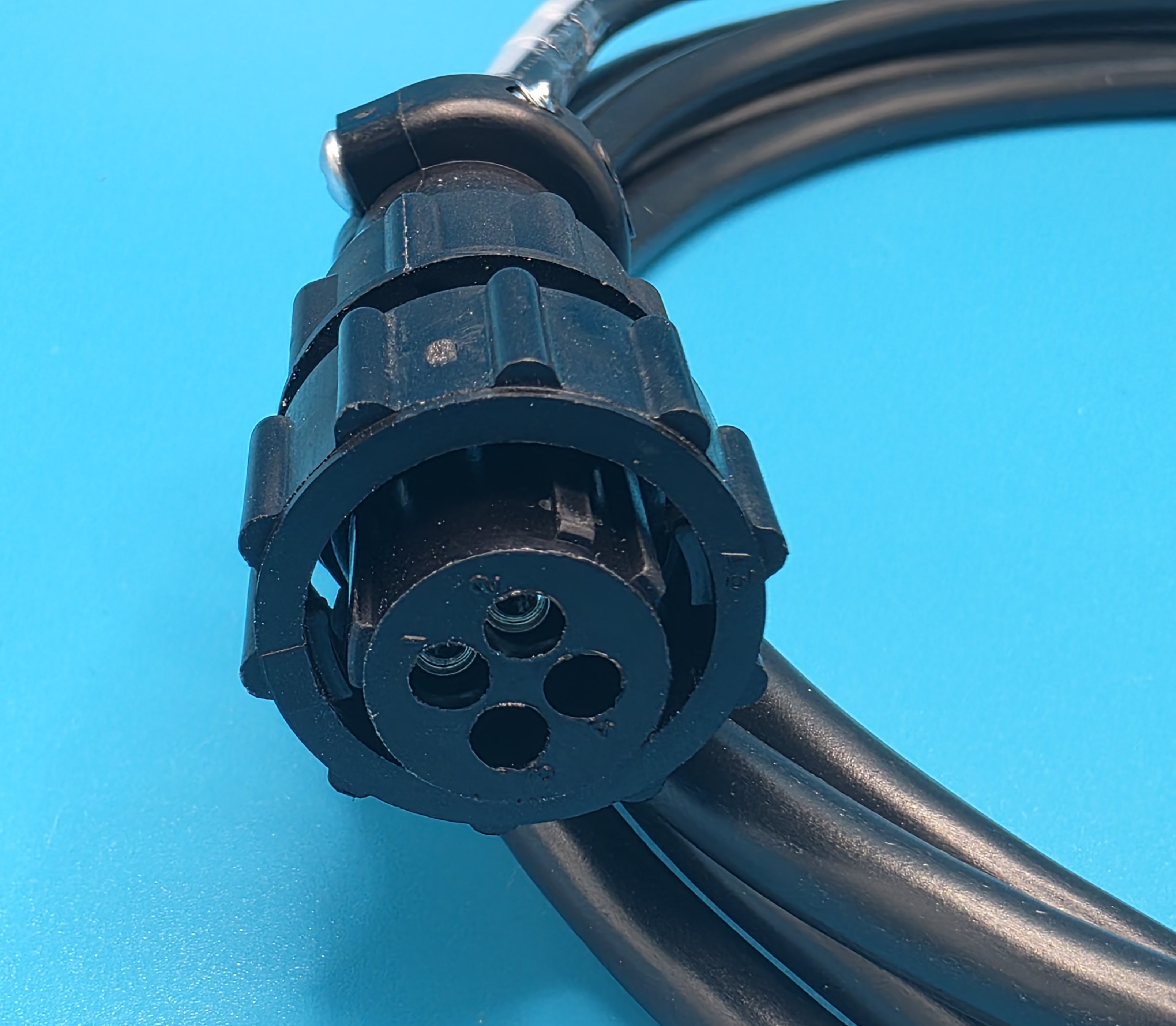 Power Cable, 04p AMP for Digi-star and Weigh-Tronix, 8'