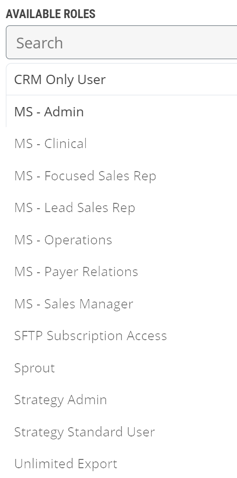 User Account Security Settings – Common Tools